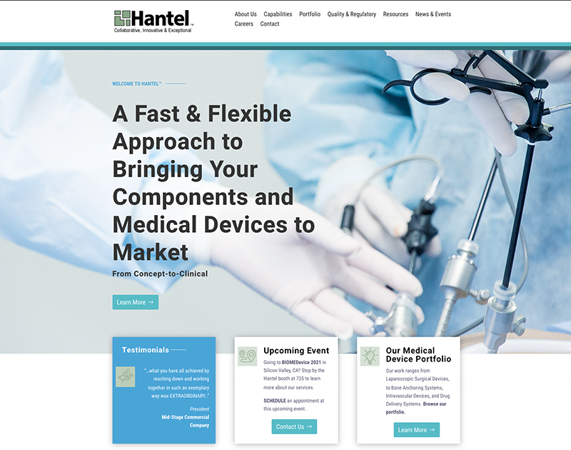 Hantel Technologies Launches New Website - Hantel Tech